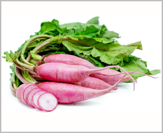 Radish Pink Long - (Pack of 100 Seeds) - GardenHunt